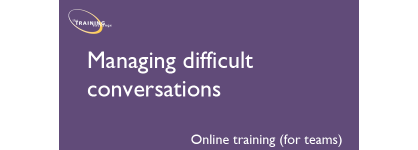 Managing difficult conversations | Teams | Training Exchange