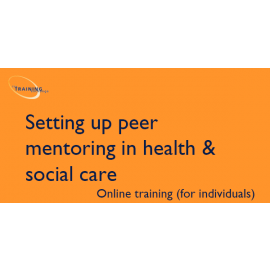 Setting up peer mentoring in health & social care online | Teams ...